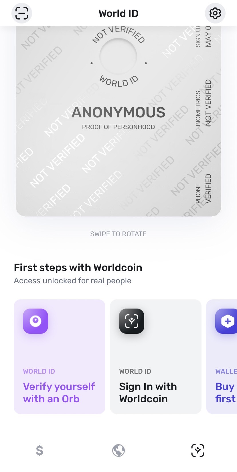 Worldcoin推出生態系錢包World App！通過World ID驗證，可免費領取World代幣