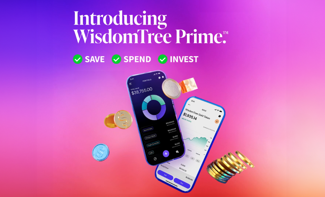 資管公司WisdomTree推出財務App！可購買比特幣等多樣商品，將支援支付功能