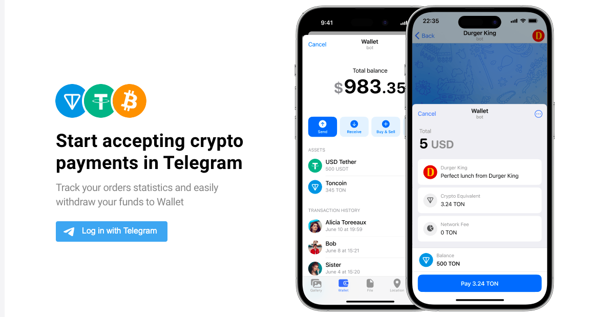 Telegram Wallet推應用內支付！以USDT、BTC、TON向店家輕鬆付款 | 鏈新聞 ABMedia