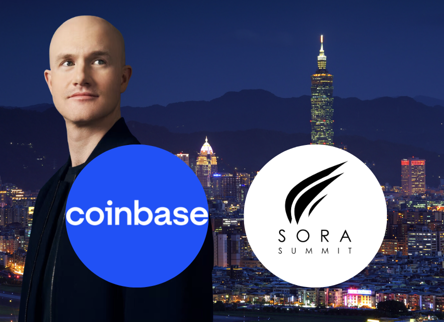 重磅！Coinbase執行長Brian Armstrong首度來台參與Sora Summit 2023 | 鏈新聞 ABMedia