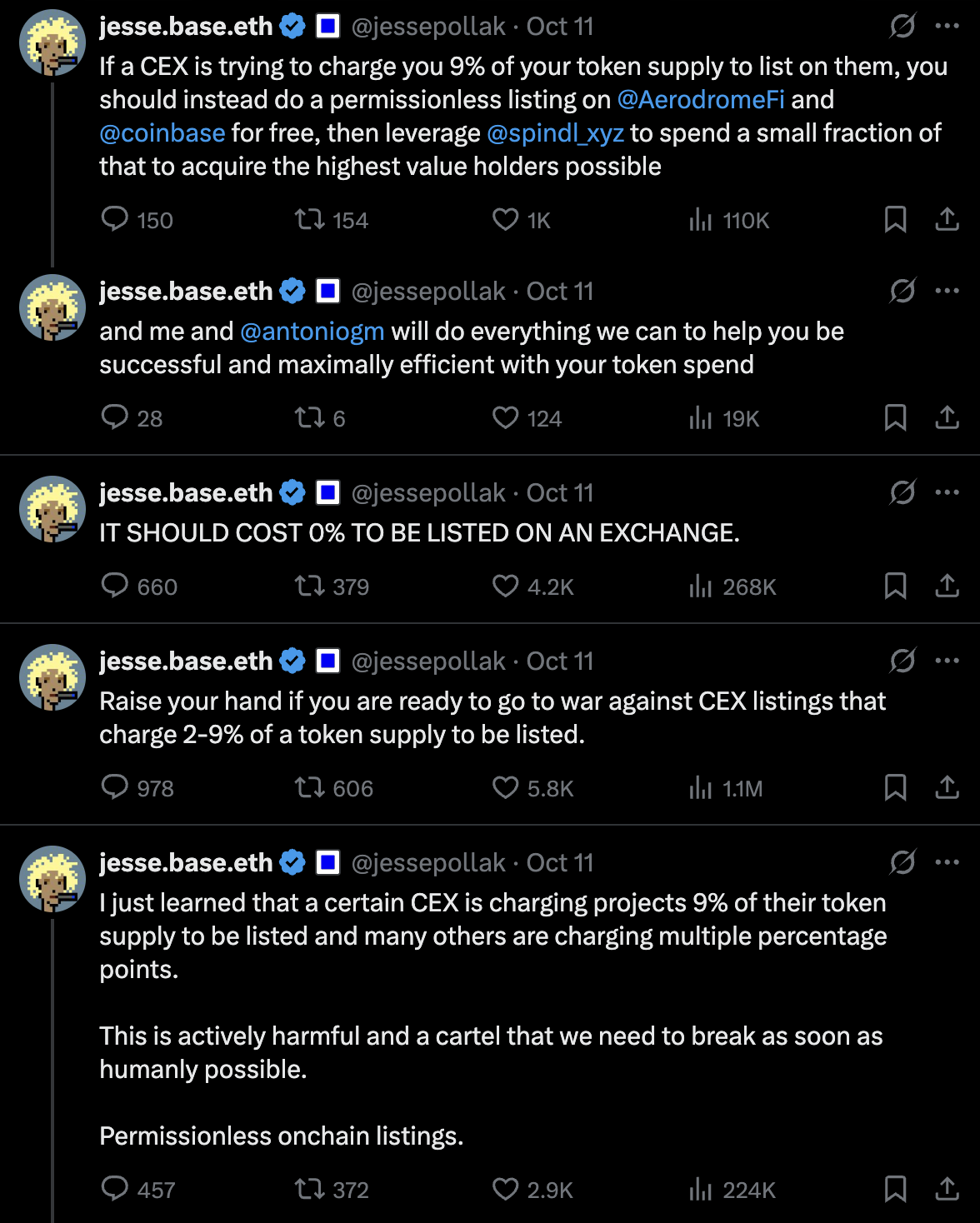 為何 Base 猛打幣安上幣費爭議？Haotian：擔憂一條龍退出機制摧毀長期主義 | 鏈新聞 ABMedia